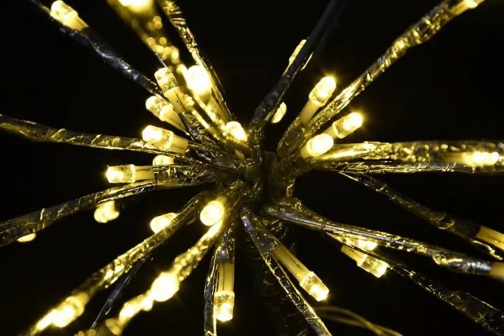 Nexos 33214 Vánoční LED osvětlení - meteorický déšť - teplá bílá, 120 LED