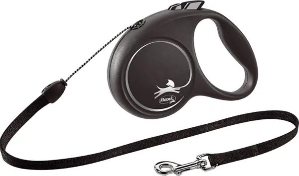 Flexi Black Design S lanko 5 m černé 12 kg