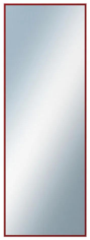 DANTIK - Zarámované zrcadlo - rozměr s rámem cca 50x140 cm z lišty Hliník vínová | P269-209 (7269209)
