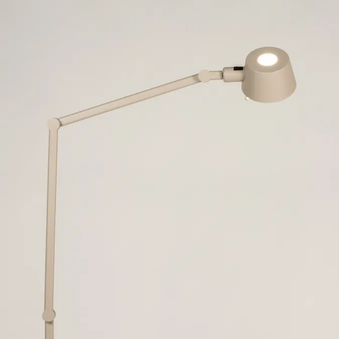 Stojací designová lampa Niki Taupe Big
