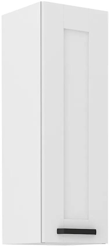 STL 30 cm skříňka horní jednodveřová LUNA (výška 90 cm) Barevné provedení LUNA: Dub Artisan / Bílý mat