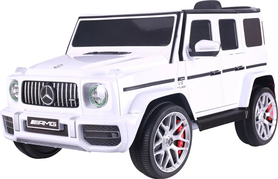 LEAN CARS Elektrické autíčko Mercedes G63 S306-1 bílé