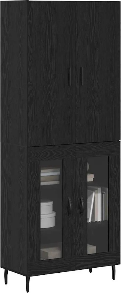 Vysoký bufet 2 ks Artisanový dub 69,5 x 34 x 180 cm 3403185