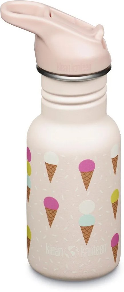 Dětská nerezová lahev Klean Kanteen Kid Classic Narrow 12oz - Ice Cream 355 ml