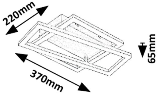 Rabalux 71380 - LED Stropní svítidlo ELLINOR LED/24W/230V 3000K