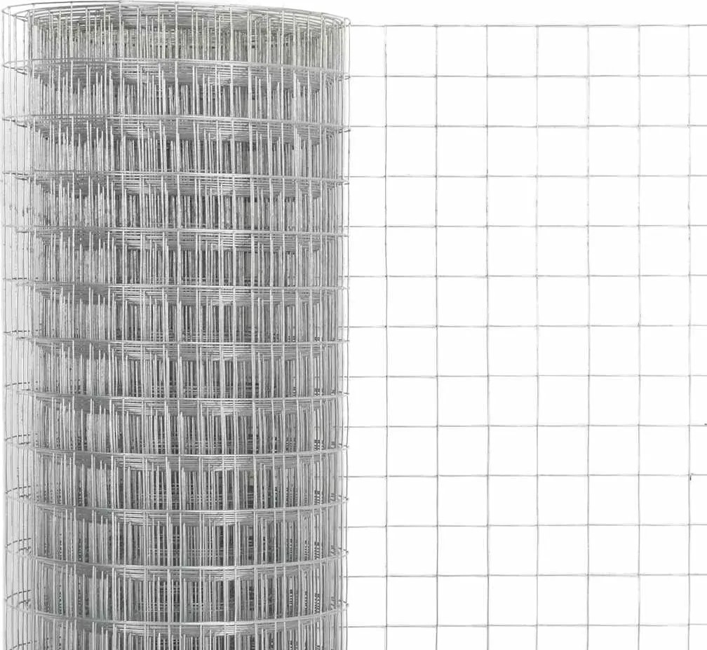 Pletivo ke kurníku pozinkovaná ocel 10 x 0,5 m stříbrné 143609