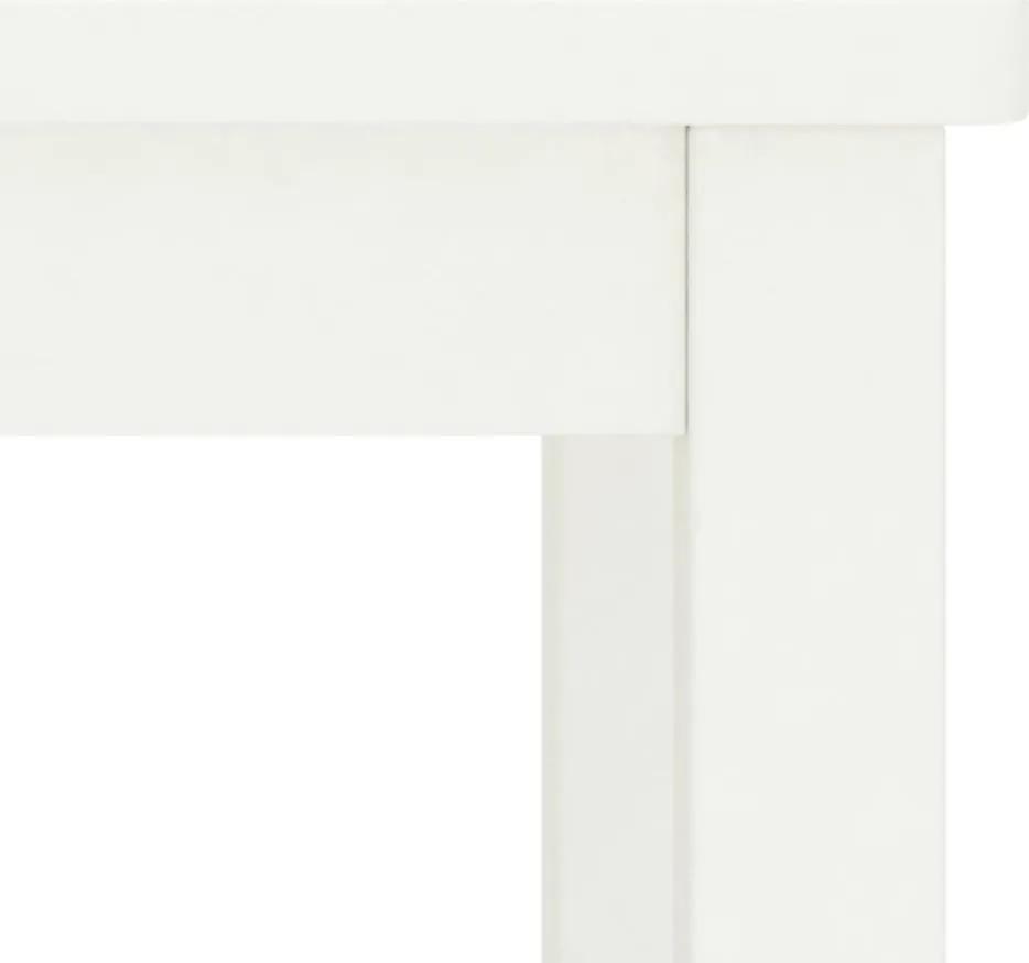 vidaXL Noční stolek 35 x 30 x 47 cm masivní borové dřevo [322210] Barva: tmavě hnědá