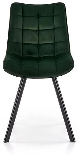 HALMAR K332 židle tmavě zelená