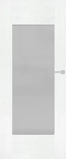 DRE Aura interiérové dveře auri levé 80 cm borovice bílá AURA4BB80L