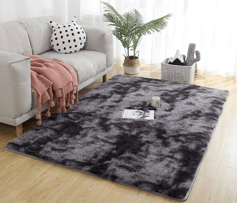 Koberec Ombre Shaggy Strado 100x150 OmbreGrey (tmavě šedý)