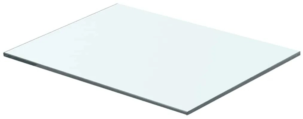 Policová deska sklo čiré 40x25 cm 243815