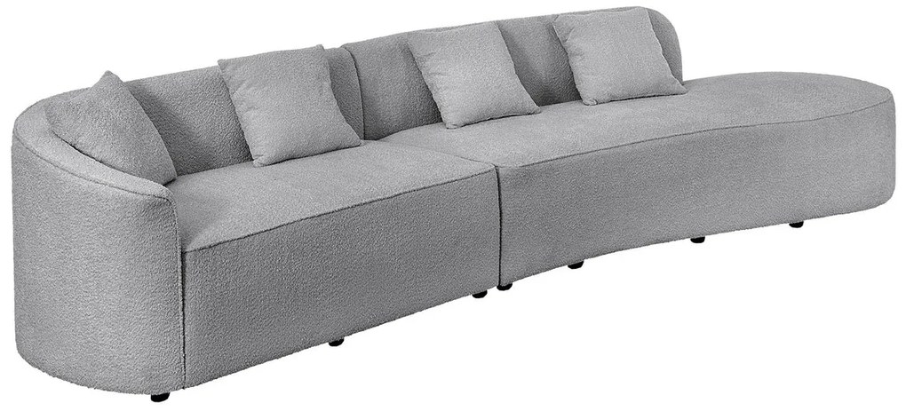 Invicta Třímístná pohovka ATELIER šedá 330 cm 46547
