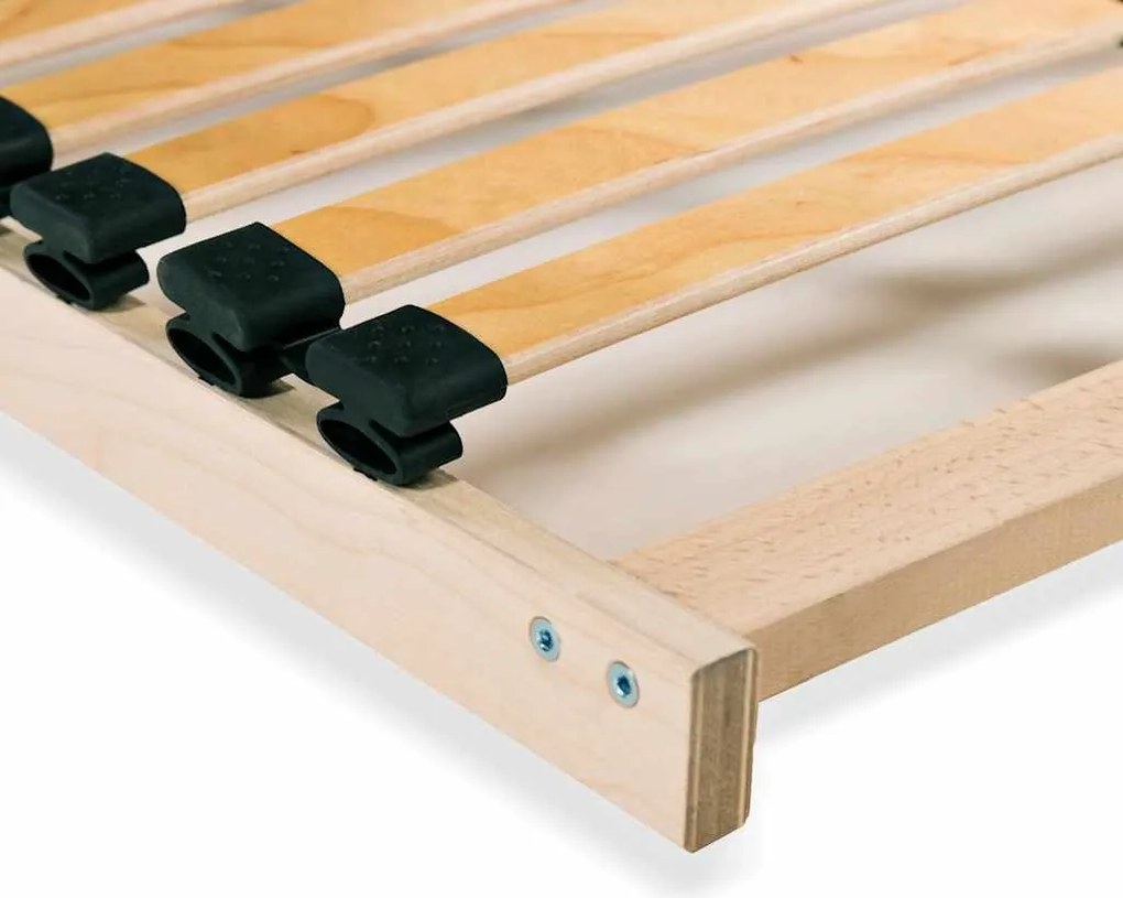 Lamelový rošt postele s 28 lamelami 7 zón 100 x 200 cm 246446