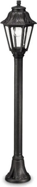 ILUX 101514 Venkovní sloupek Ideal Lux Anna PT1 small nero 101514 bílý IP44 - IDEALLUX