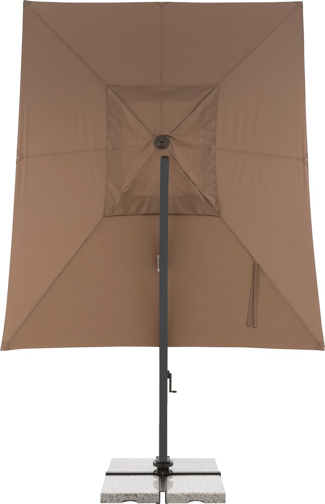 Doppler ALU XL ULTRA 4x3 m - výkyvný zahradní slunečník s boční tyčí