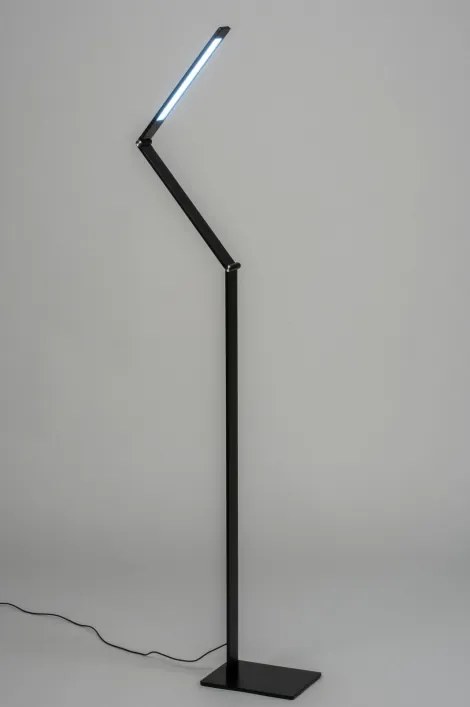Stojací designová LED lampa se stmívačem D-Tech Black
