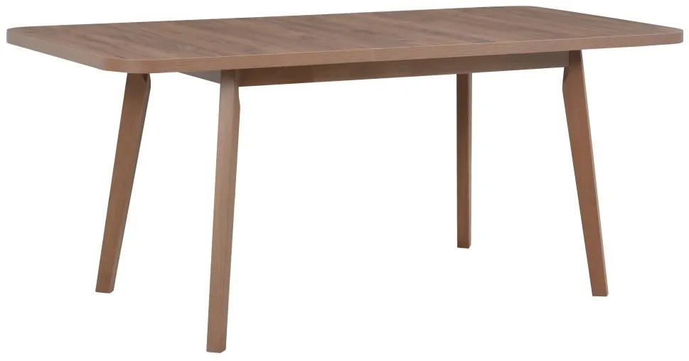stoly/jidelni-stul-oslo-6 deska stolu ořech světlý, nohy stolu ořech světlý