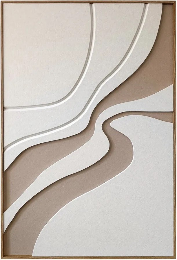Tištěný obraz s rámem/akustický 62x92 cm Static – Styler