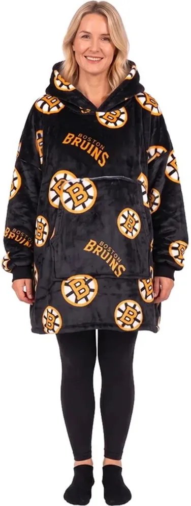 Mikinová televizní deka NHL Boston Bruins - vel. S