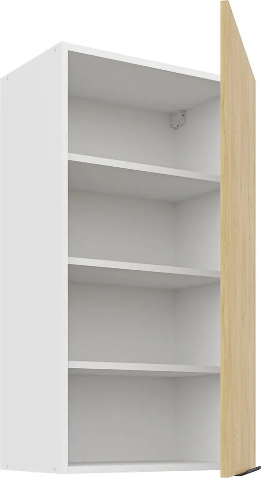 CREMONA bc | horní skříňka 50 G-90 1F policová | 50 cm | VYSOKÁ | bílá/cremona