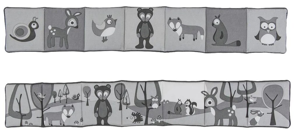 Textilní knížka pro miminka Forest friends Sebra Biano.cz