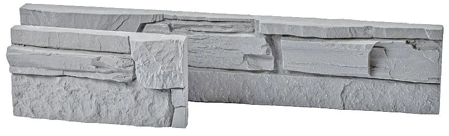 Betonový obklad Luminta Bastida šedá 9x50cm cena za balení