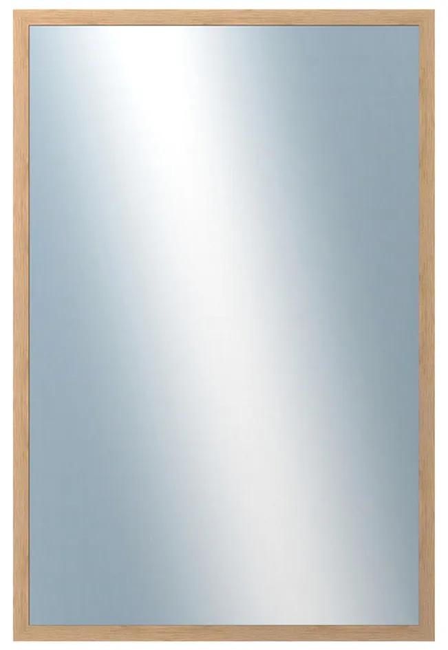 DANTIK - Zarámované zrcadlo - rozměr s rámem cca 40x60 cm z lišty KASSETTE dub malá (2867)