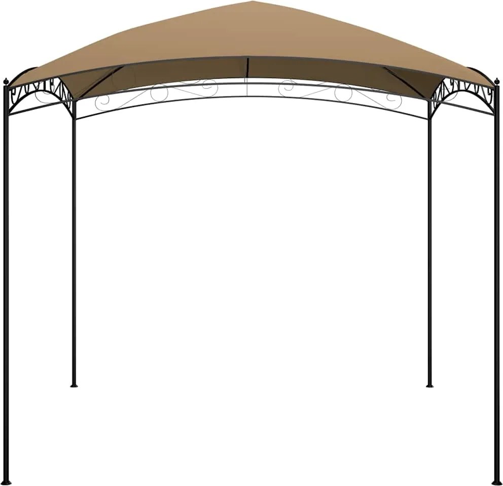 Altán 3 x 3 x 2,65 m taupe 180 g/m² 313907