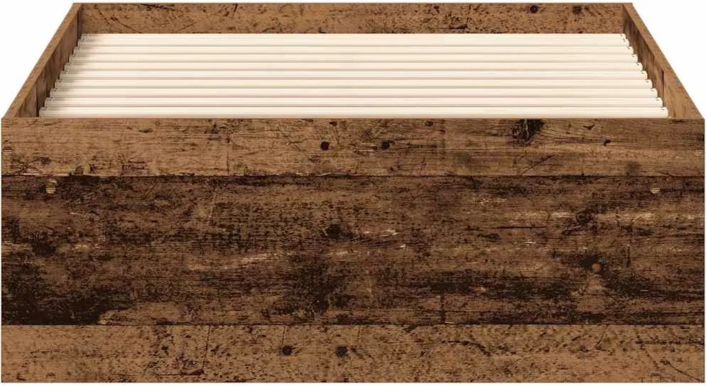 Rám postele bez matrace Staré dřevo 90x200cm Technické dřevo 3328814