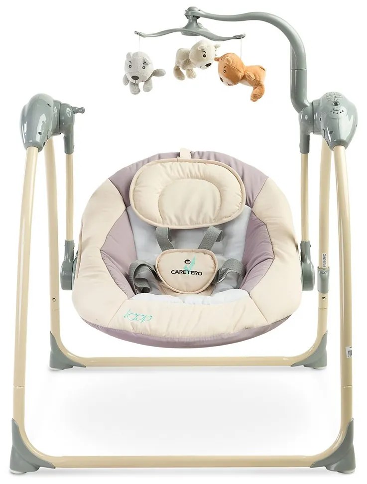 Dětská houpačka CARETERO LOOP beige