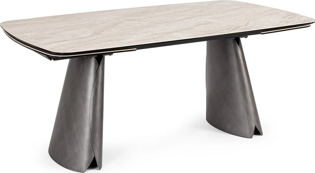 BIZZOTTO Rozkládací jídelní stůl CILE světlý 180-260x100 cm 0731308