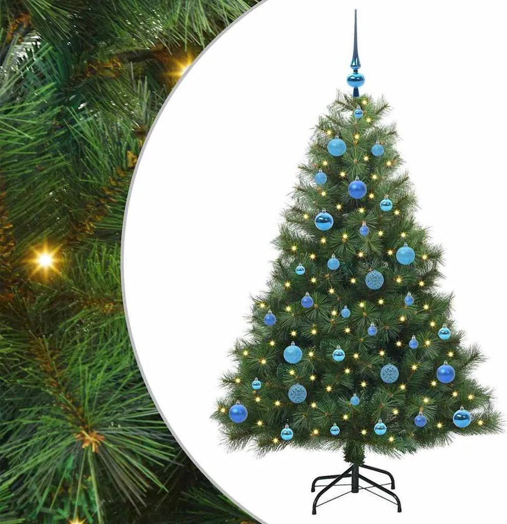 Umělý vánoční stromeček s stojanem Zelená 150 cm PE a PVC 3397777
