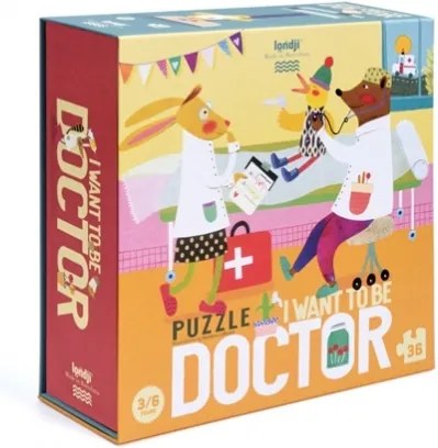 Londji Puzzle chci být doktorem 36 dílků