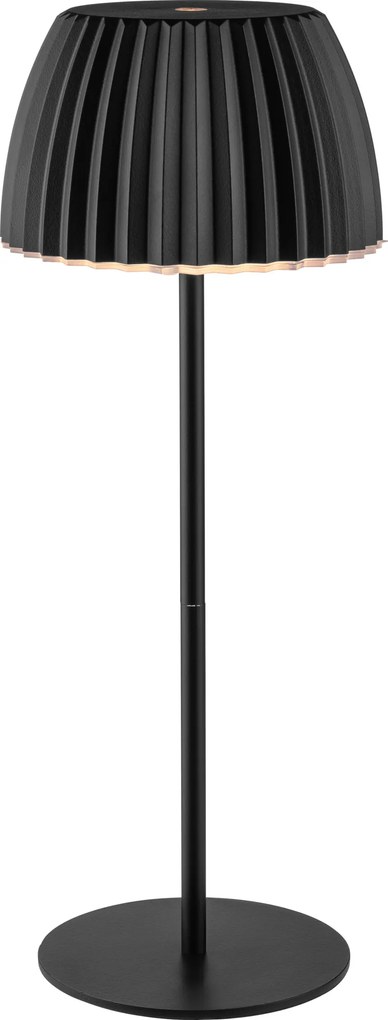 Livarno® Aku stolní LED lampa s USB a dotykovým stmívačem (černá)