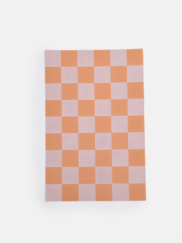 Sinsay - Stolní prostírání, sada 4 ks - oranžová