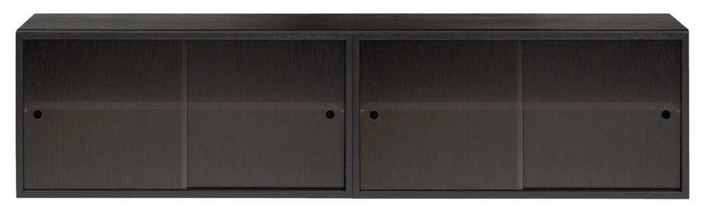 NORTHERN Skříňka Hifive Glass Storage, Black Oak, 150 cm / podstavec 28 cm