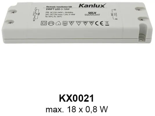 Kanlux 23100 - LED orientační svítidlo SOLA LED/0,8W/12V