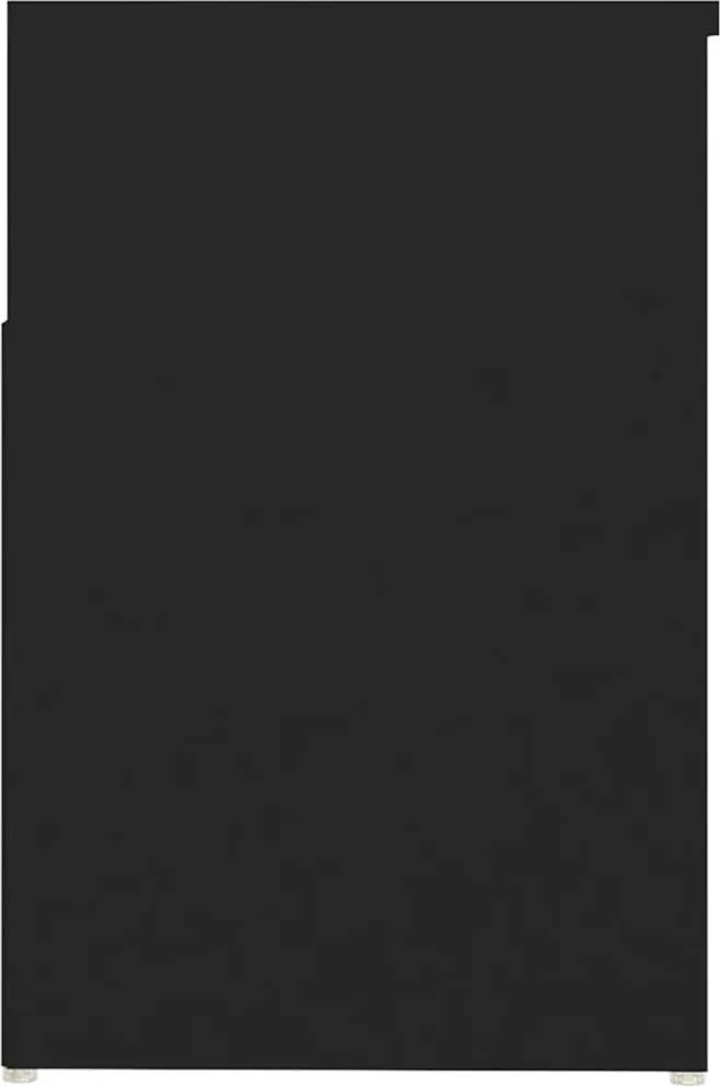 vidaXL Lavice s botníkem 80 x 30 x 45 cm dřevotříska [808748] Barva: šedá sonoma