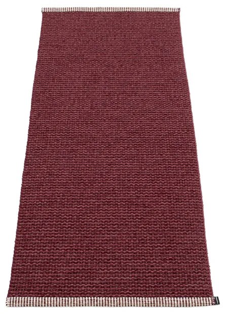 Vinylový koberec Pappelina MONO Zinfandel/Rose Taupe Velikost pappelina: 70x200 cm