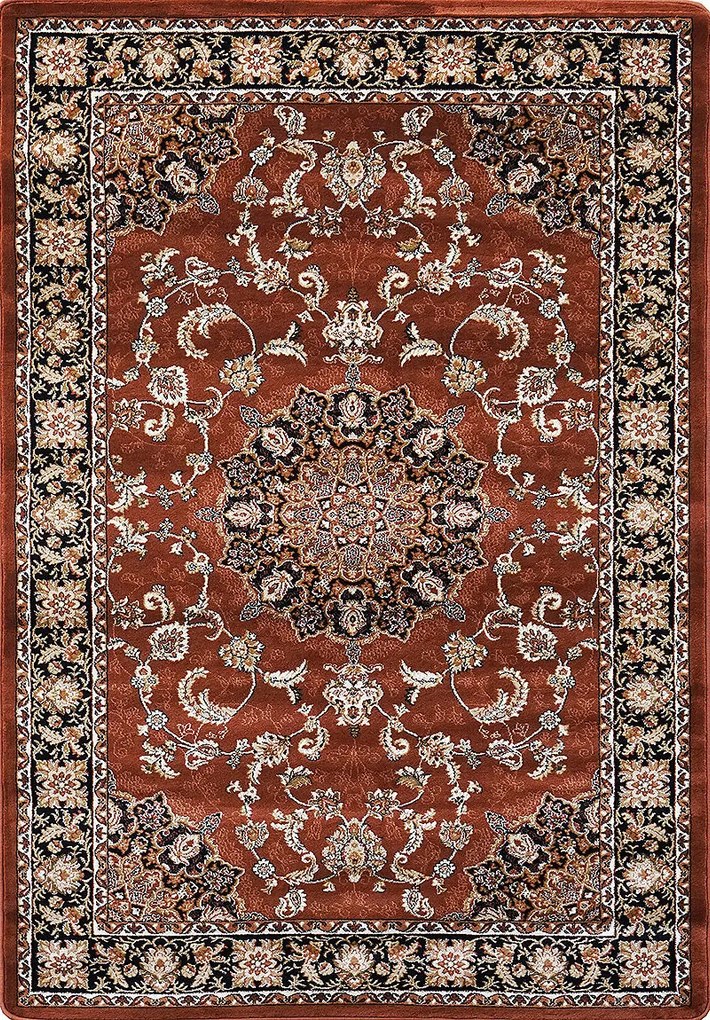 Berfin Dywany, Kusový koberec Anatolia 5857 V (Vizon), 70x100, hnědá, chodba / předsíň
