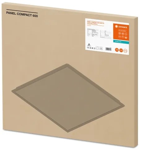 LED panel LEDVANCE Compact 600x600mm 33W/4000K neutrální bílá výhodné balení 4+1