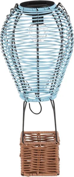 Solární lucerna balón s LED osvětlením PLA113 BLUE-L