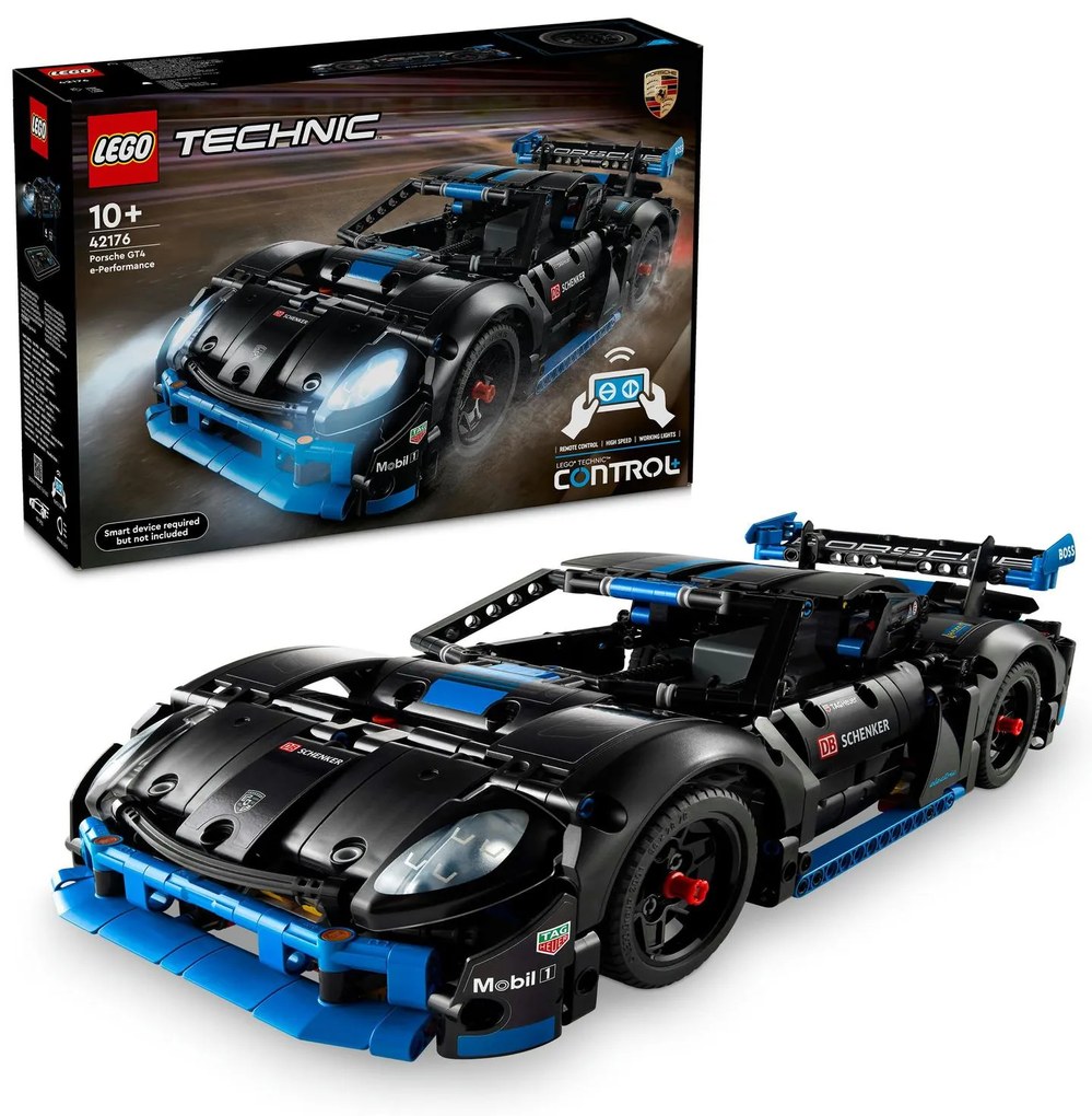 Lego stavebnice lego technic 42176 závodní auto porsche gt4 e-performance