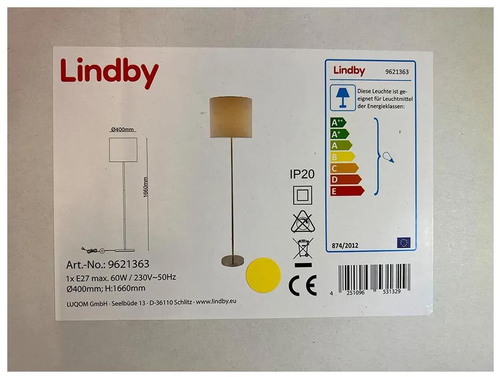 Lindby | Lindby - Stojací lampa PARSA 1xE27/60W/230V | LW0287