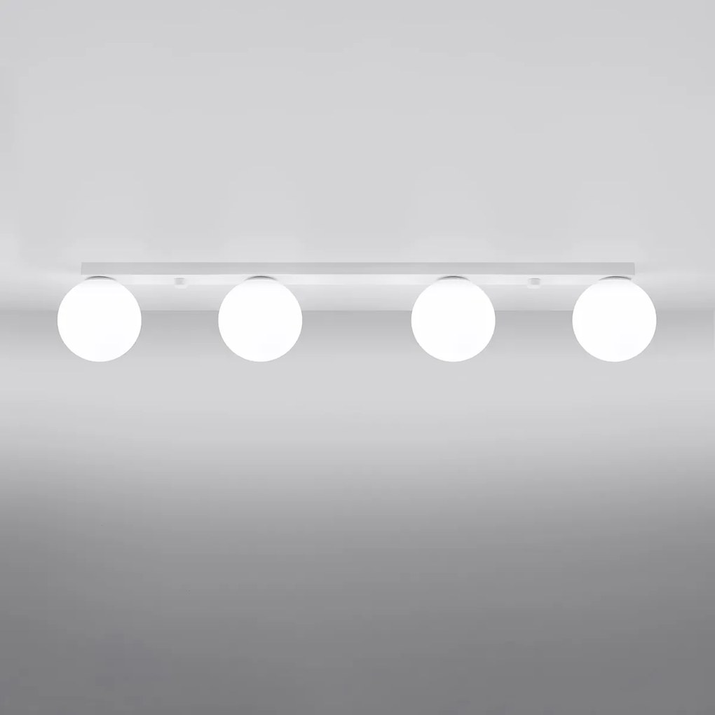 Sollux Lighting Stropní svítidlo YOLI 4 bílé