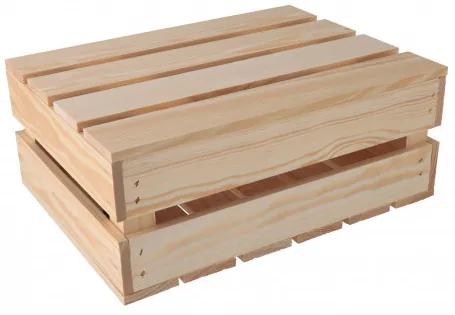 Dřevěné úložné boxy a krabice s víkem | BIANO