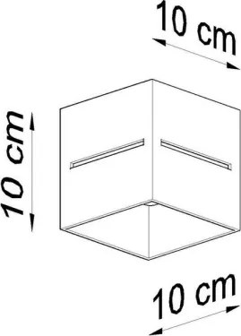 Stropní svítidlo SOLLUX Lobo G9 1x40W bez zdroje SL.0207 černá