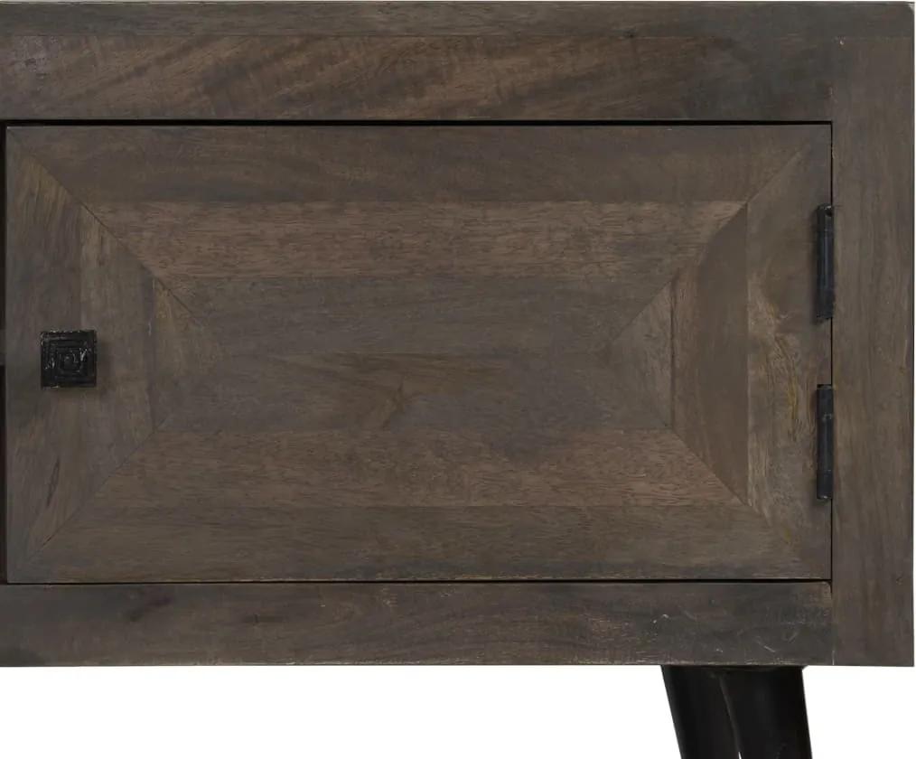 vidaXL TV stolek z masivního mangovníkového dřeva 140 x 30 x 45 cm [245910]