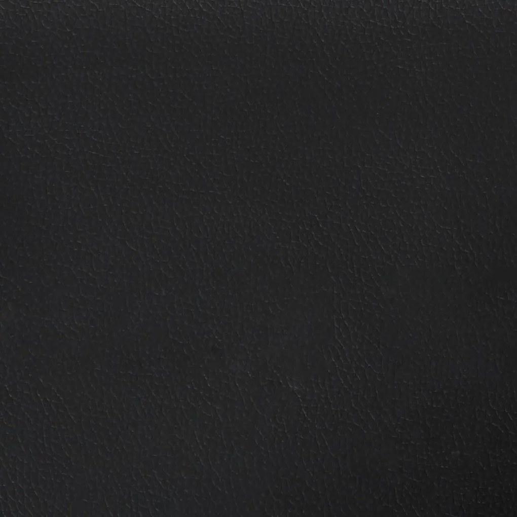 2místná pohovka černá 120 cm umělá kůže - Default Title