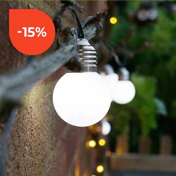 Solární LED řetěz SolarCentre Elan Festoon SS9961 20 LED